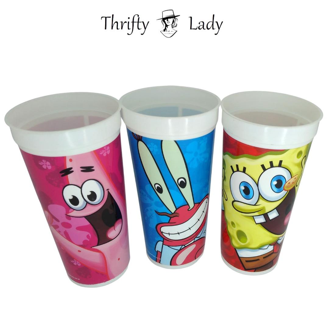 KFC Collectibles: SpongeBob, Mr. Krabs, & Patrick Tumblers (Limited ...