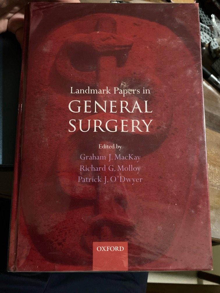 Landmark papers in general surgery, Hobbies & Toys, Books & Magazines, Textbooks on Carousell