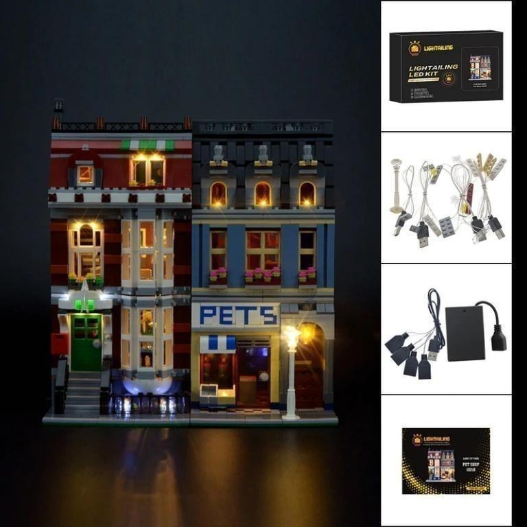 Led Lighting Kit for Creator Pet Shop - Compatible with Lego 10218 ...