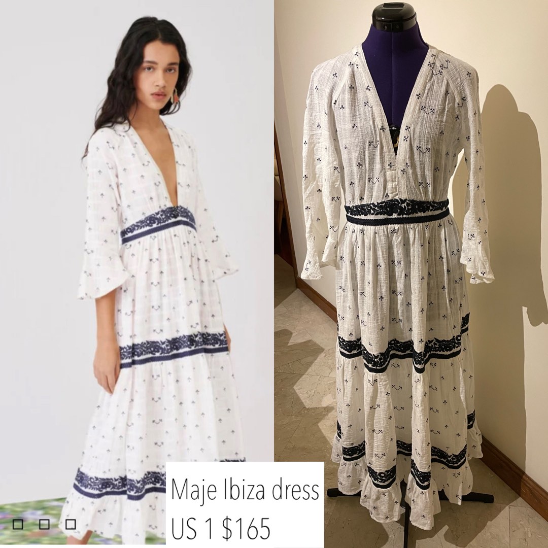 Lee Mathew, maje, Women's Fashion, Dresses & Sets, Dresses on Carousell