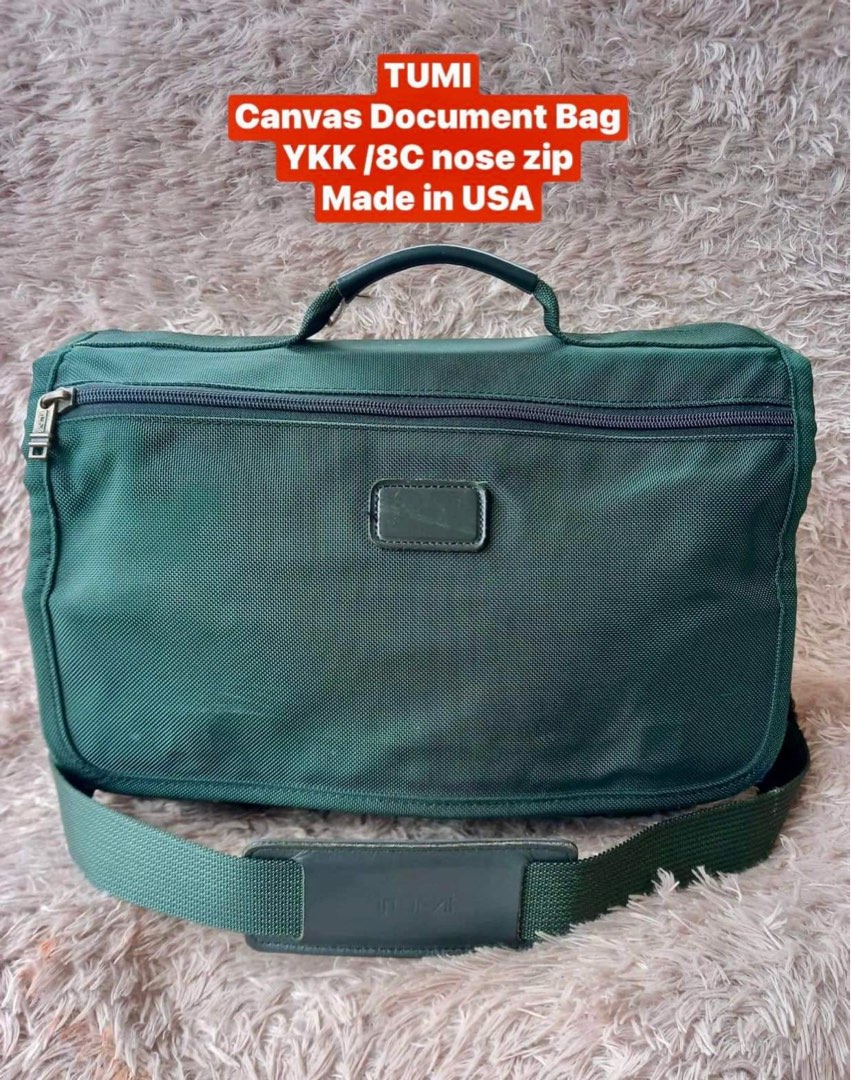 Legit TUMI Document, Men's Fashion, Bags, Briefcases on Carousell