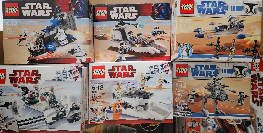 Lego Starwar multiple battles pack, Hobbies & Toys, Toys & Games on ...