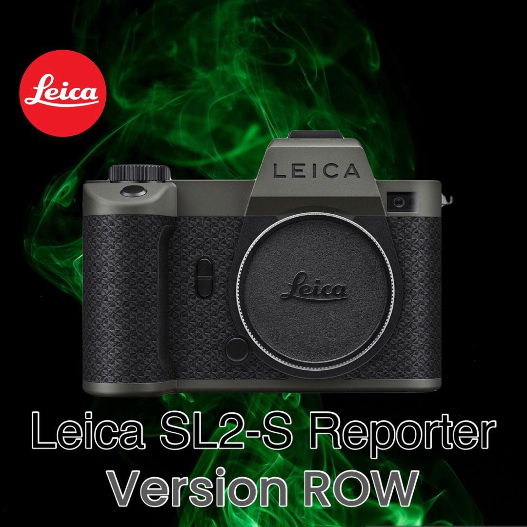 LEICA SL2-S Reporter Version Row, Photography, Cameras on Carousell