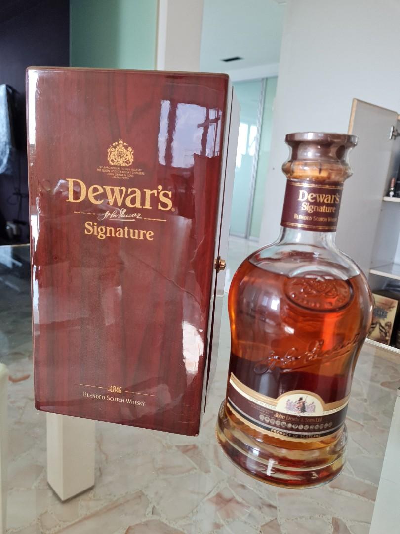 Liquor - Dewar's Signature Blended Scotch Whiskey, Food & Drinks ...