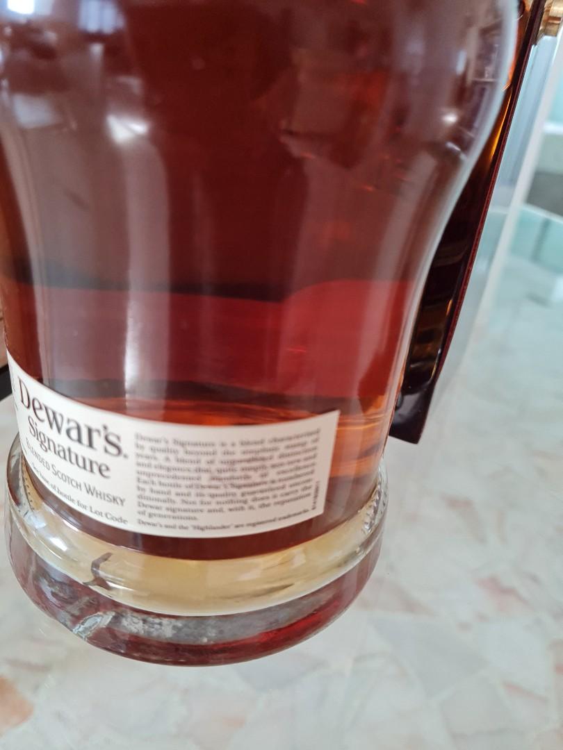 Liquor - Dewar's Signature Blended Scotch Whiskey, Food & Drinks ...