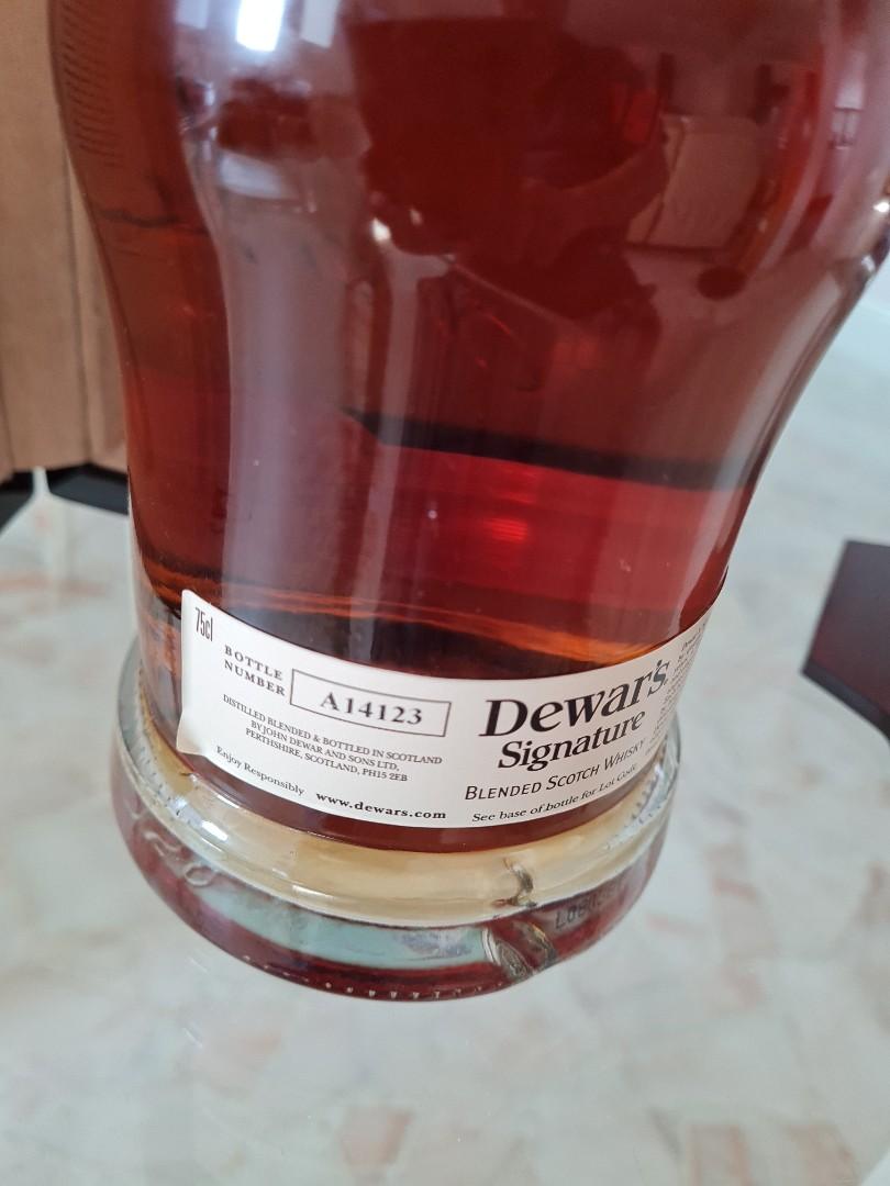 Liquor - Dewar's Signature Blended Scotch Whiskey, Food & Drinks ...