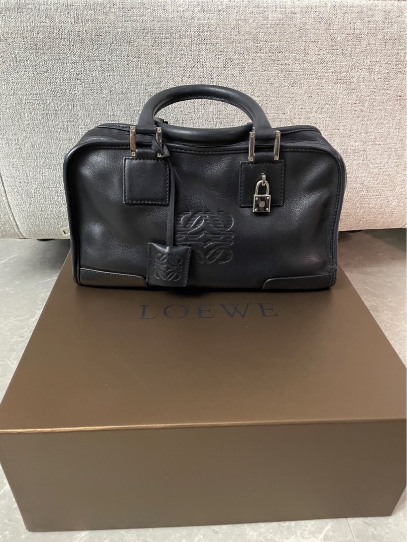 Loewe Amazona mini black, Luxury, Bags & Wallets on Carousell