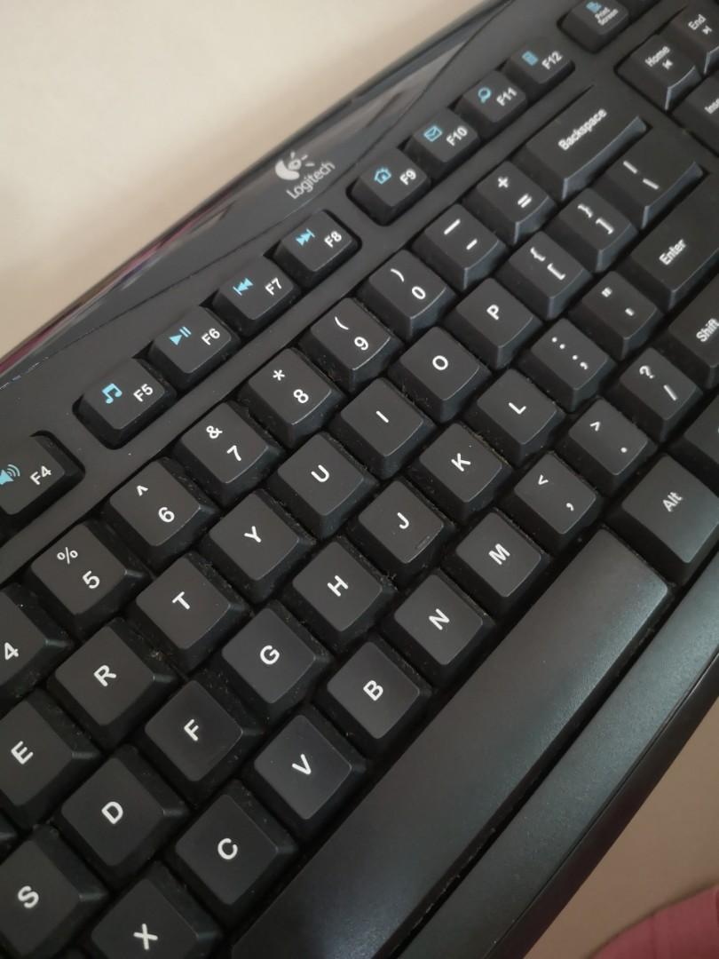 Logitech Keyboard Computers And Tech Parts And Accessories Computer Keyboard On Carousell
