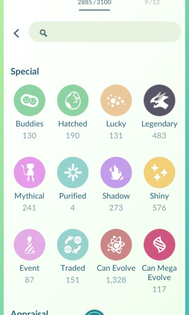 lv50 Stacked pokemon go account, Video Gaming, Video Games, Others on ...