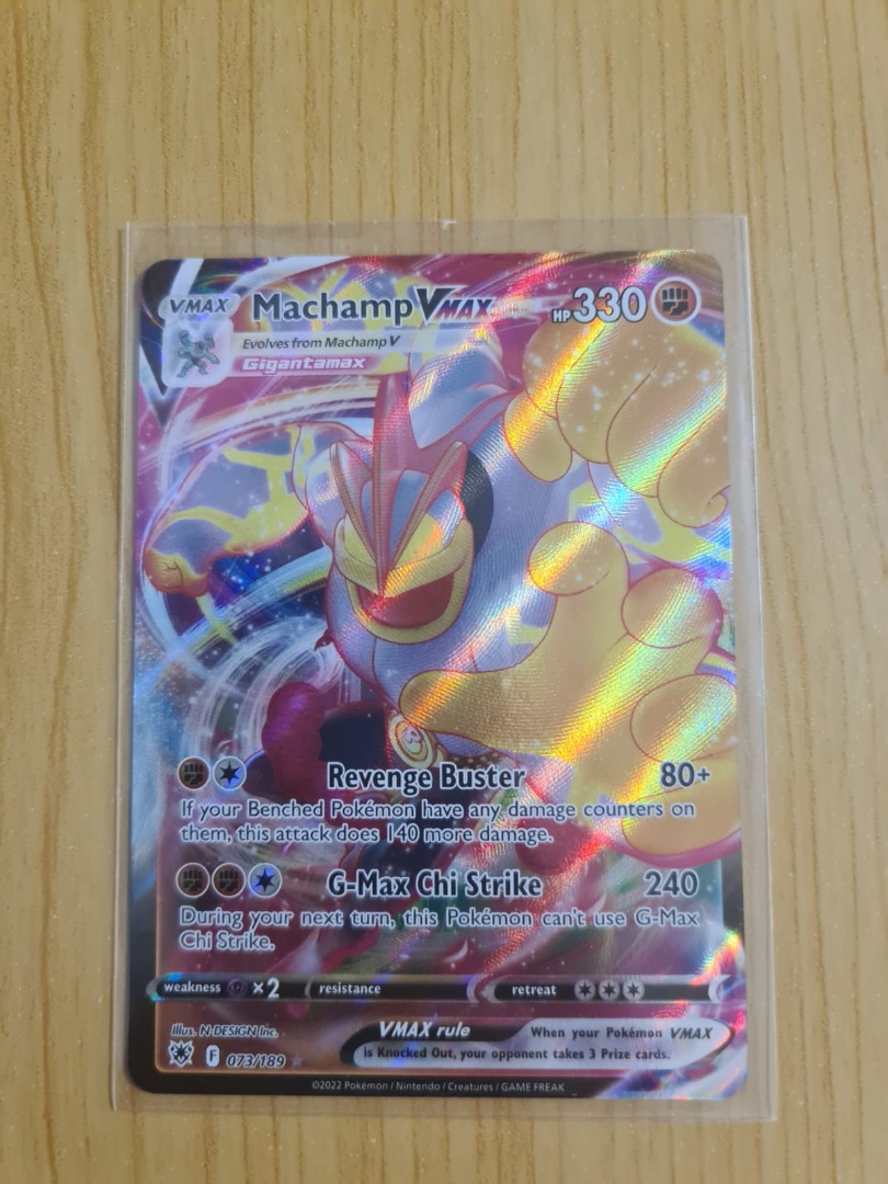 Machamp VMAX 73/189 - Ultra Rare - Pokemon TCG Sword & Shield: Astral ...