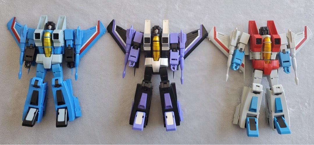 Maketoys MTRM Meteor Lightning Skycrow with Rear Wing kits Transformers ...