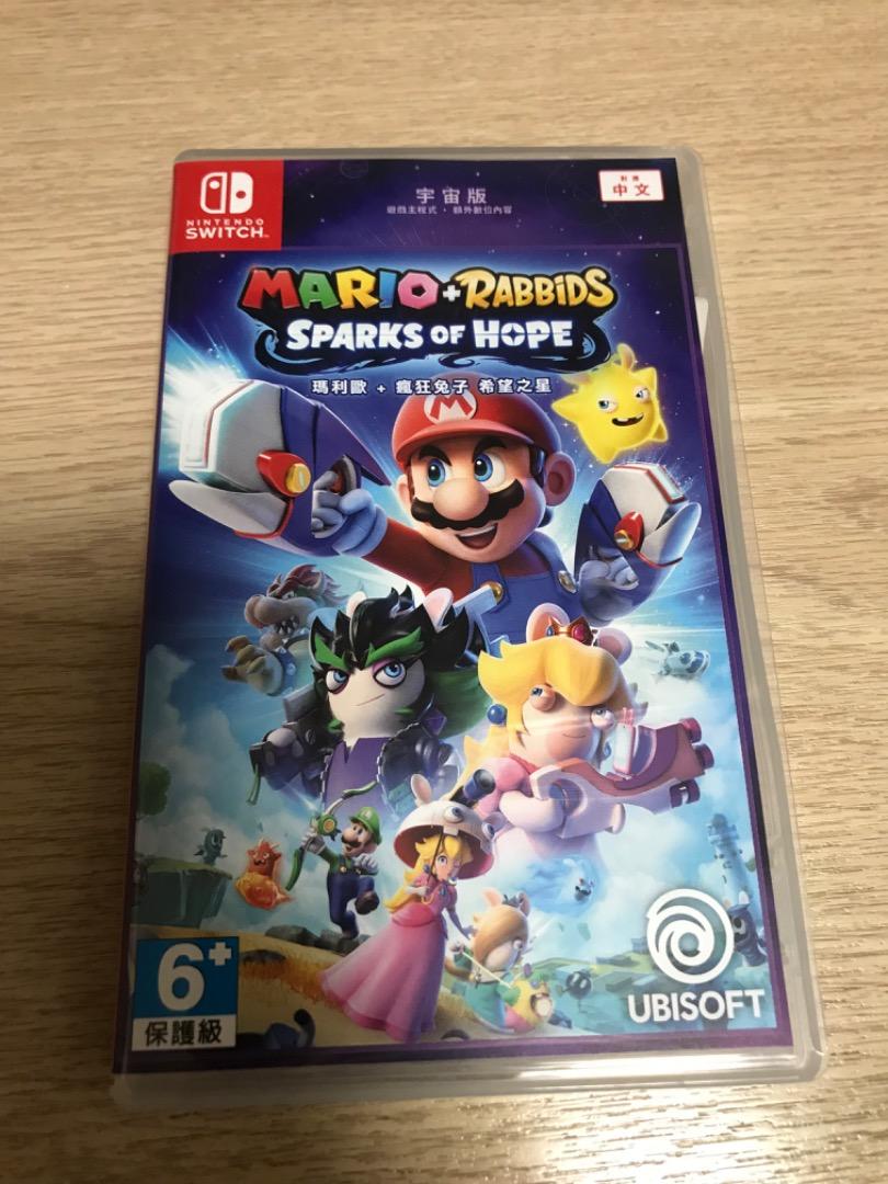 Mario rabbids spark of hope switch 連code 特典 瑪利歐 瘋狂兔子的希望之星 宇宙版, 電子遊戲 ...