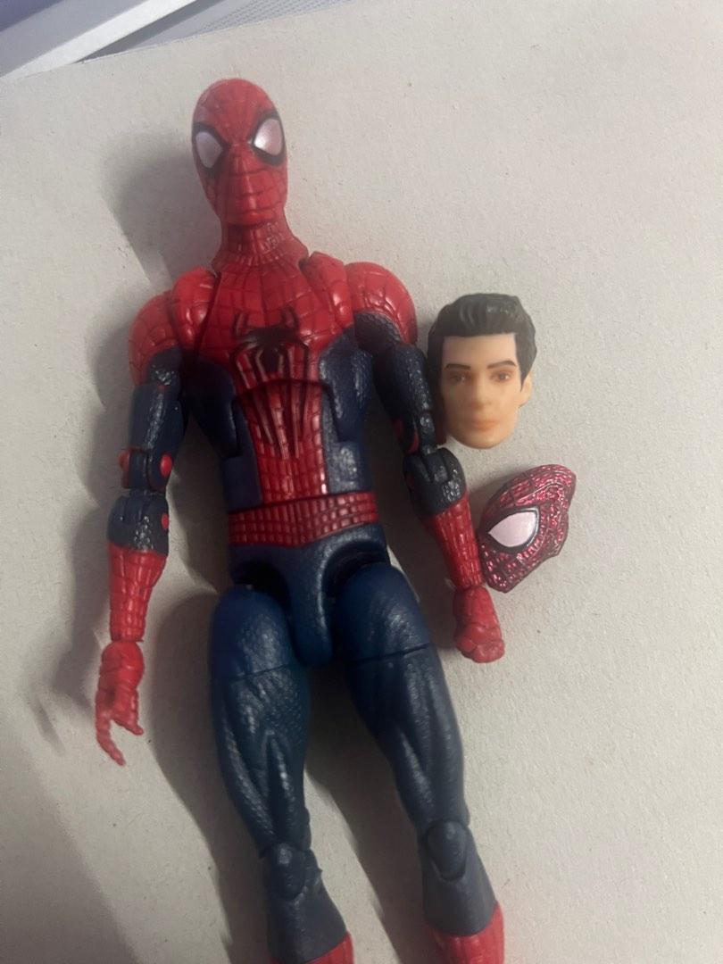 Marvel Legends TASM2 Bootleg / Mafex Andrew Garfield Head and Mask ...