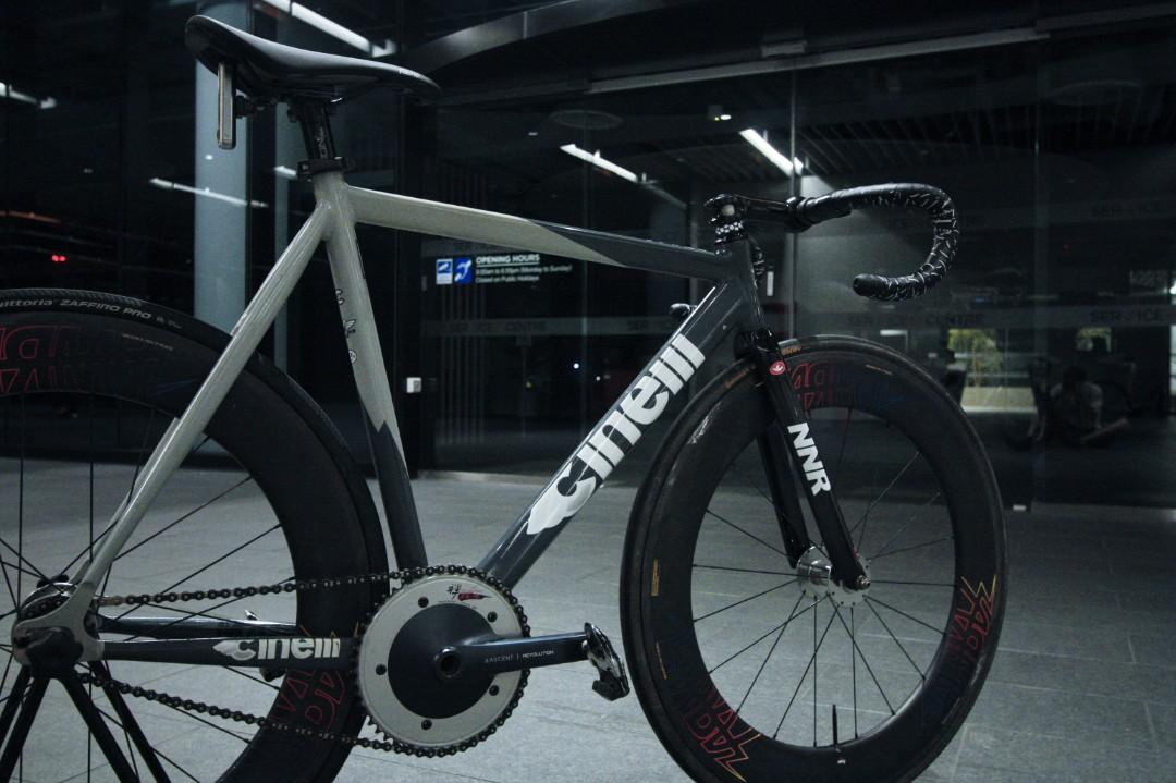 Mash 09 frameset size 52 cinelli fixie fixed gear histo sprinter ingria ...