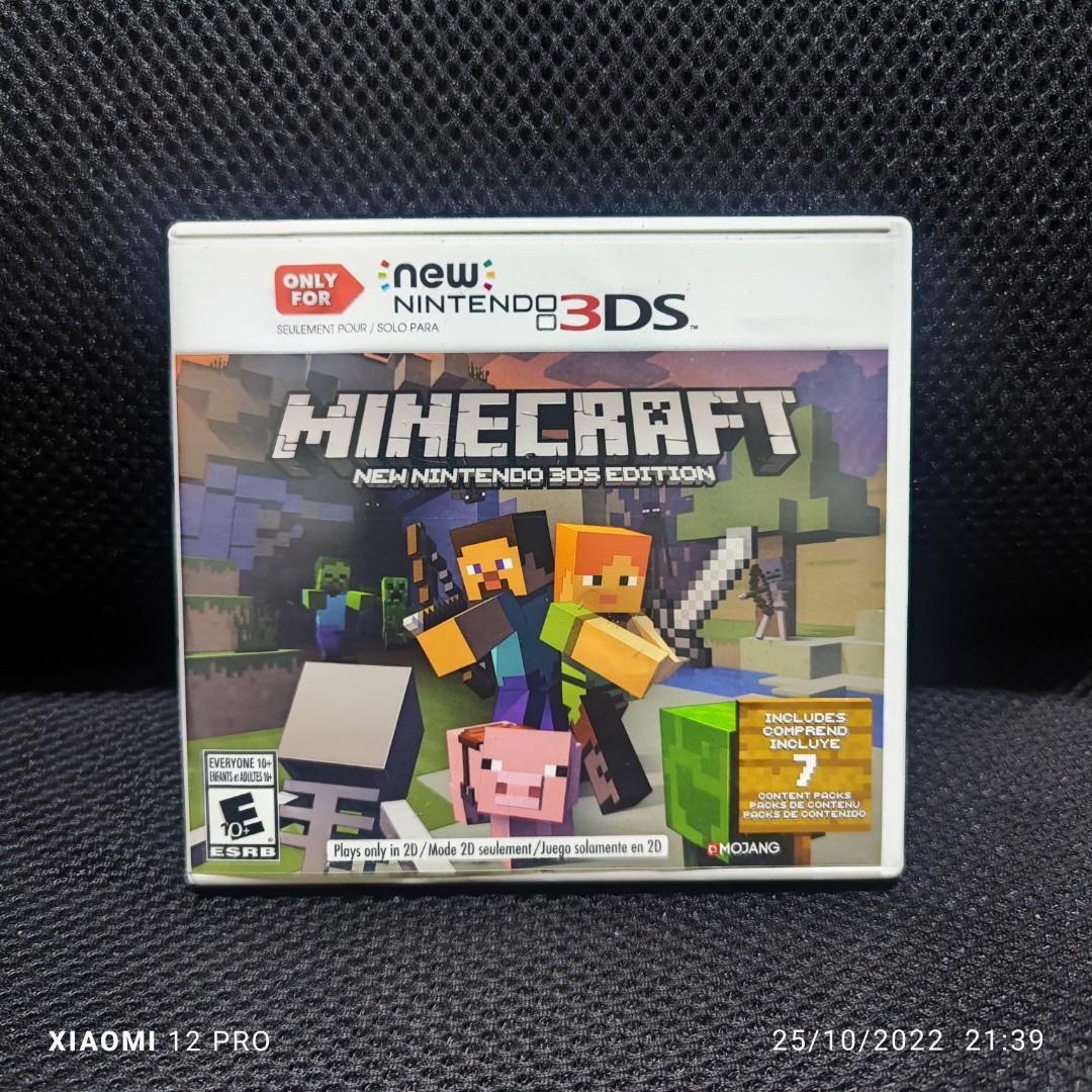 Minecraft 3ds game, Video Gaming, Video Games, Nintendo on Carousell