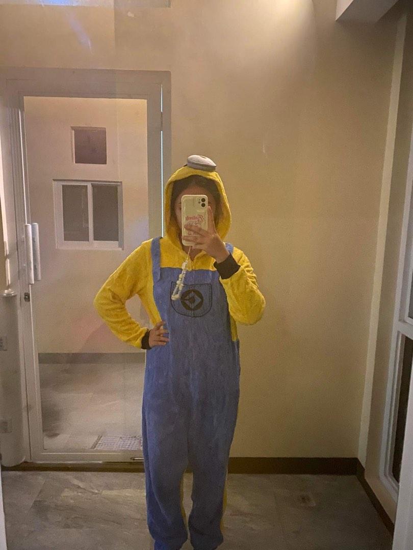 Minion (Despicable Me) Adult Costume, Women's Fashion, Coats, Jackets ...