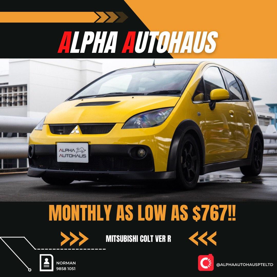 Mitsubishi Colt Version-R 1.5 (A), Cars, Used Cars on Carousell