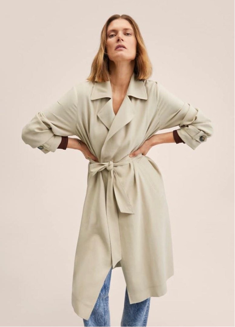 MNG mango TRENCH COAT, Women's Fashion, Coats, Jackets and Outerwear on ...