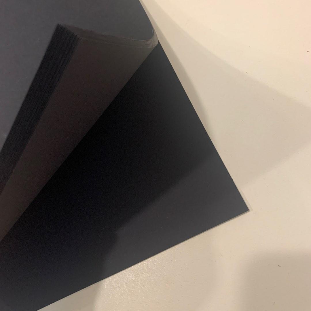 Monjojo Azone A4 Black Paper Pad, Hobbies & Toys, Stationery & Craft ...