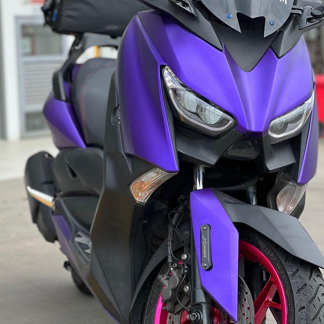Motorcycle Coverset & Rims Spray Painting - Yamaha Xmax 250 ...