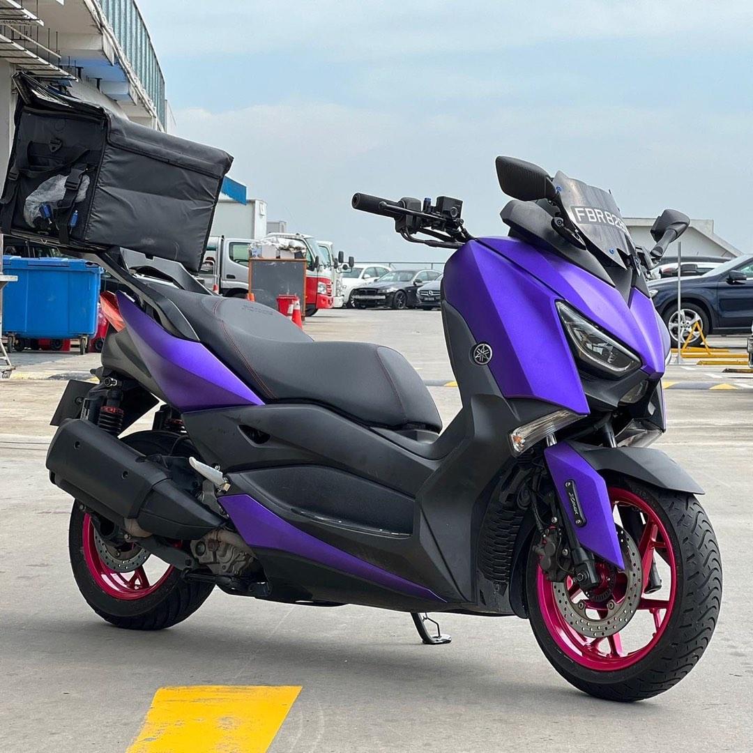 Motorcycle Coverset & Rims Spray Painting - Yamaha Xmax 250 ...