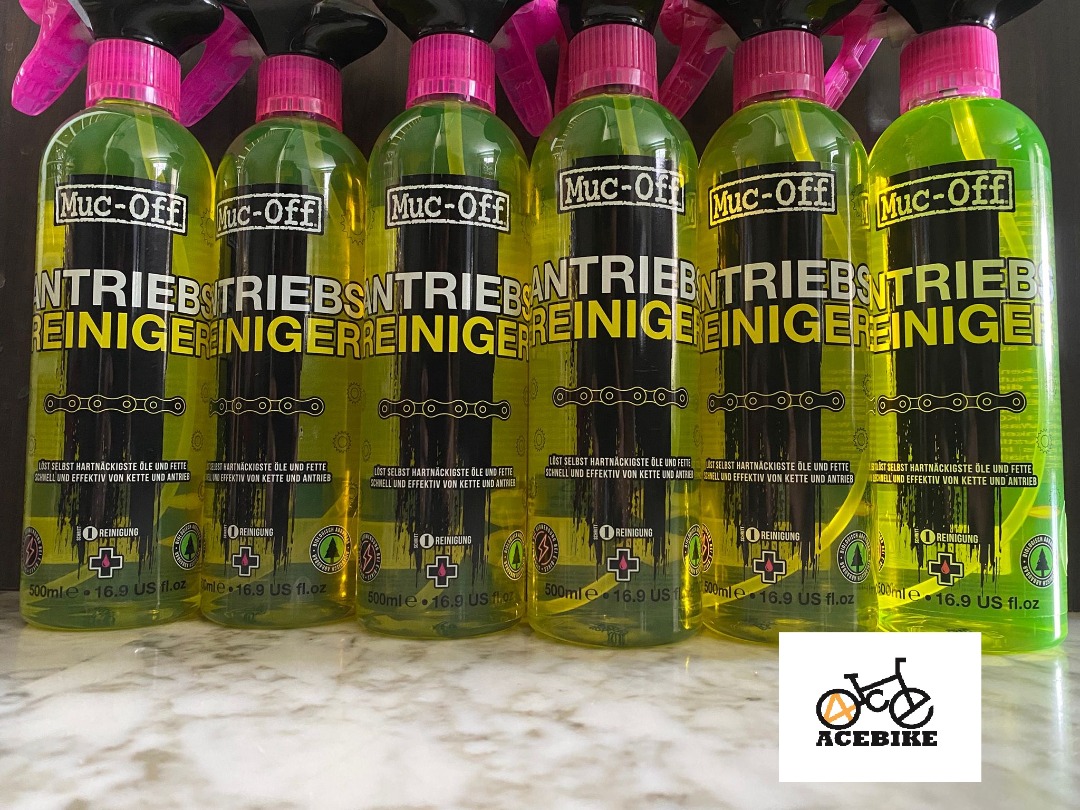 Muc Off Drivetrain Chain Cleaner Degreaser 500ML with trigger spray ...
