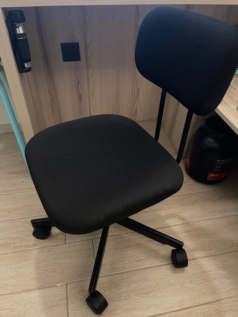 MUJI office working chair (NO armrest), Furniture & Home Living ...