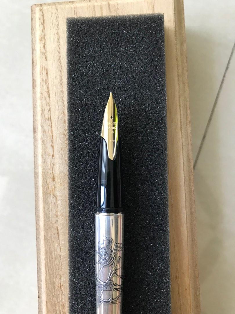 NAMIKI STERLING SILVER SHOGUN FOUNTAIN PEN, Hobbies & Toys, Stationery ...