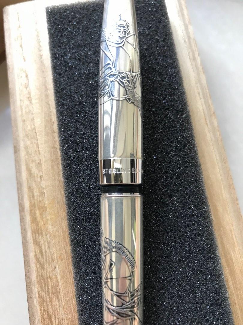 NAMIKI STERLING SILVER SHOGUN FOUNTAIN PEN, Hobbies & Toys, Stationery ...