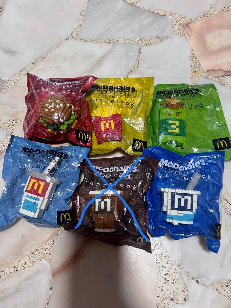 Nano Blocks limited edition MacDonald, Hobbies & Toys, Toys & Games on ...