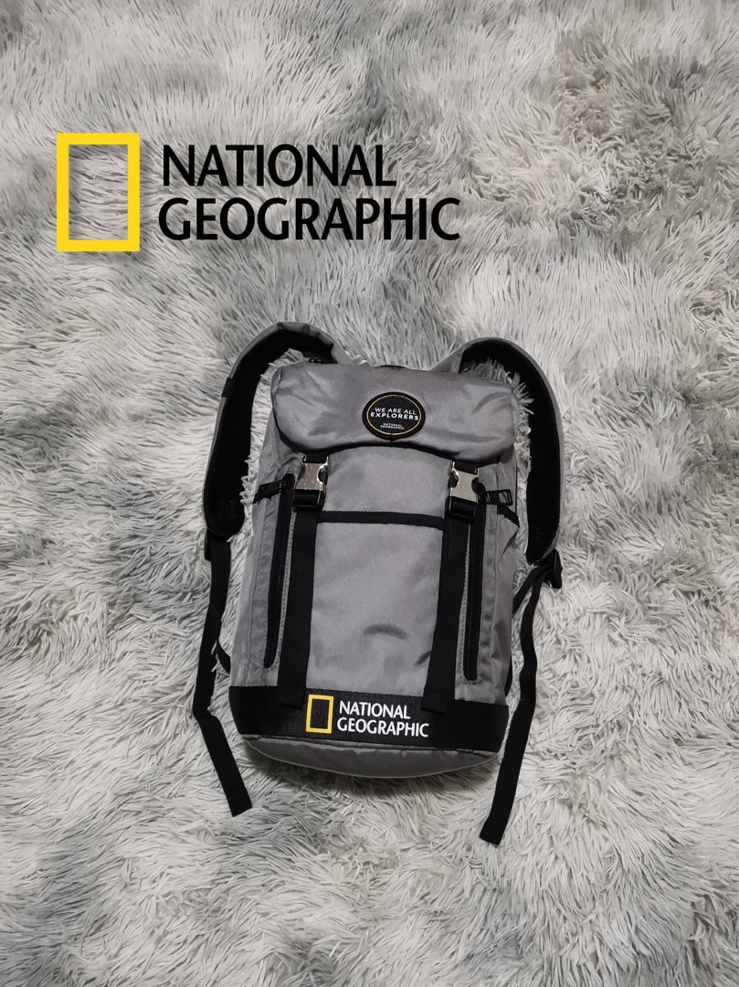 NATIONAL GEO Backpack, Men's Fashion, Bags, Backpacks on Carousell