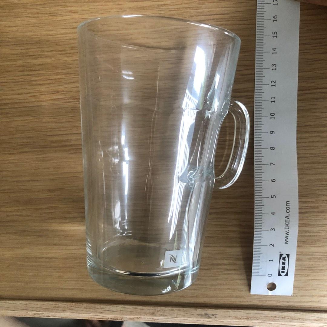 Nespresso tall glass cup, Furniture & Home Living, Kitchenware ...