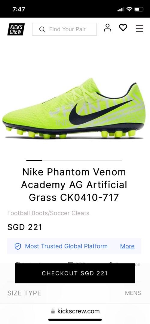 Nike phantom venom green, Sports Equipment, Sports & Games, Racket ...