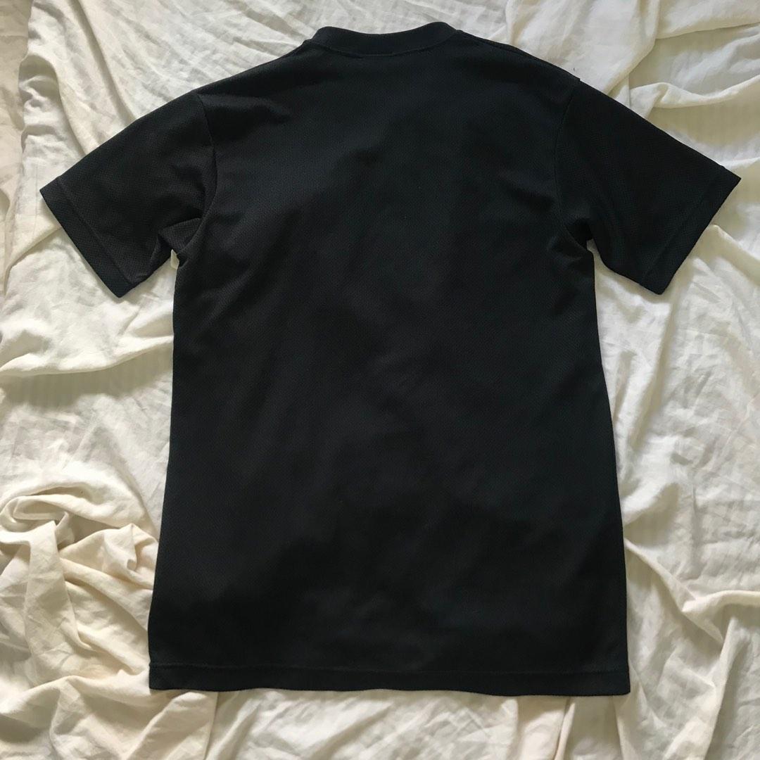 Nike Red Check Japanese Writing Black Boxy Tee T-Shirt Casual Jersey ...