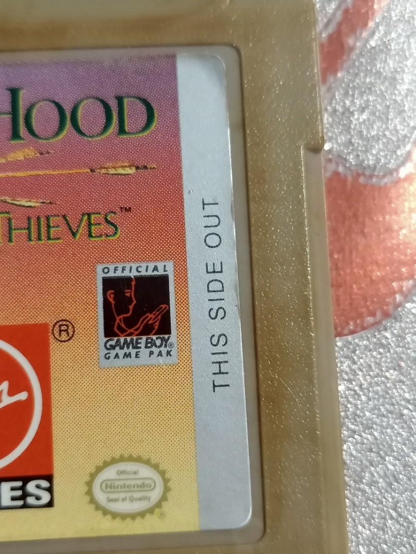 Nintendo GAMEBOY Robin hood prince of thieves, Video Gaming, Video ...