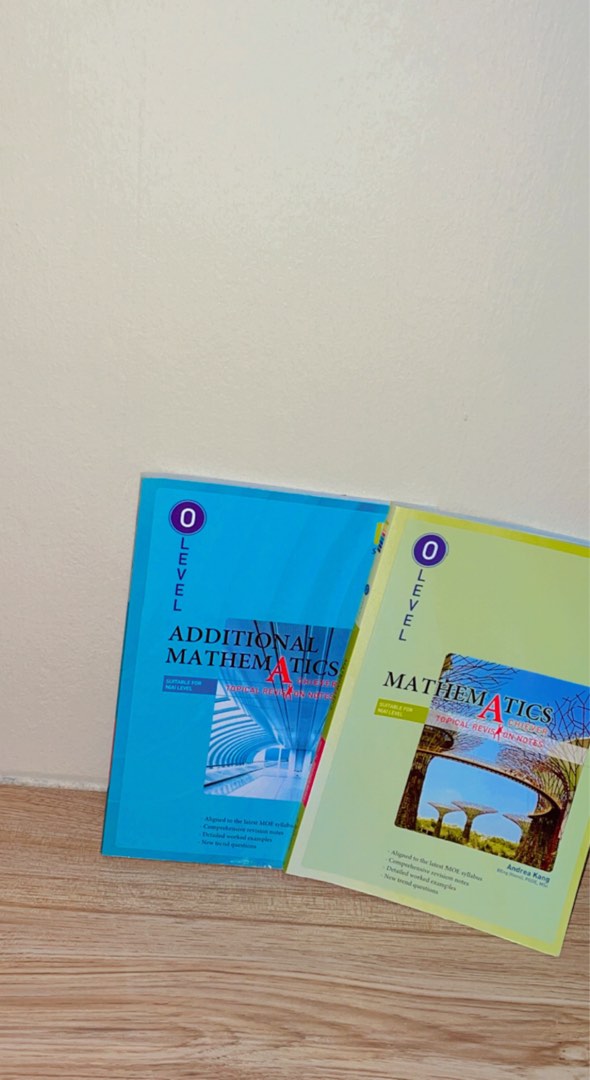 a & e math o level topical revision notes, Hobbies & Toys, Books ...