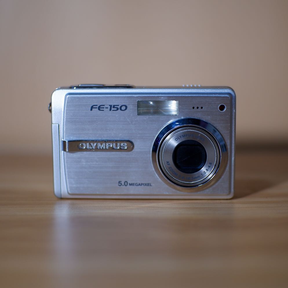 Olympus FE-150 Digital Camera, Photography, Cameras on Carousell