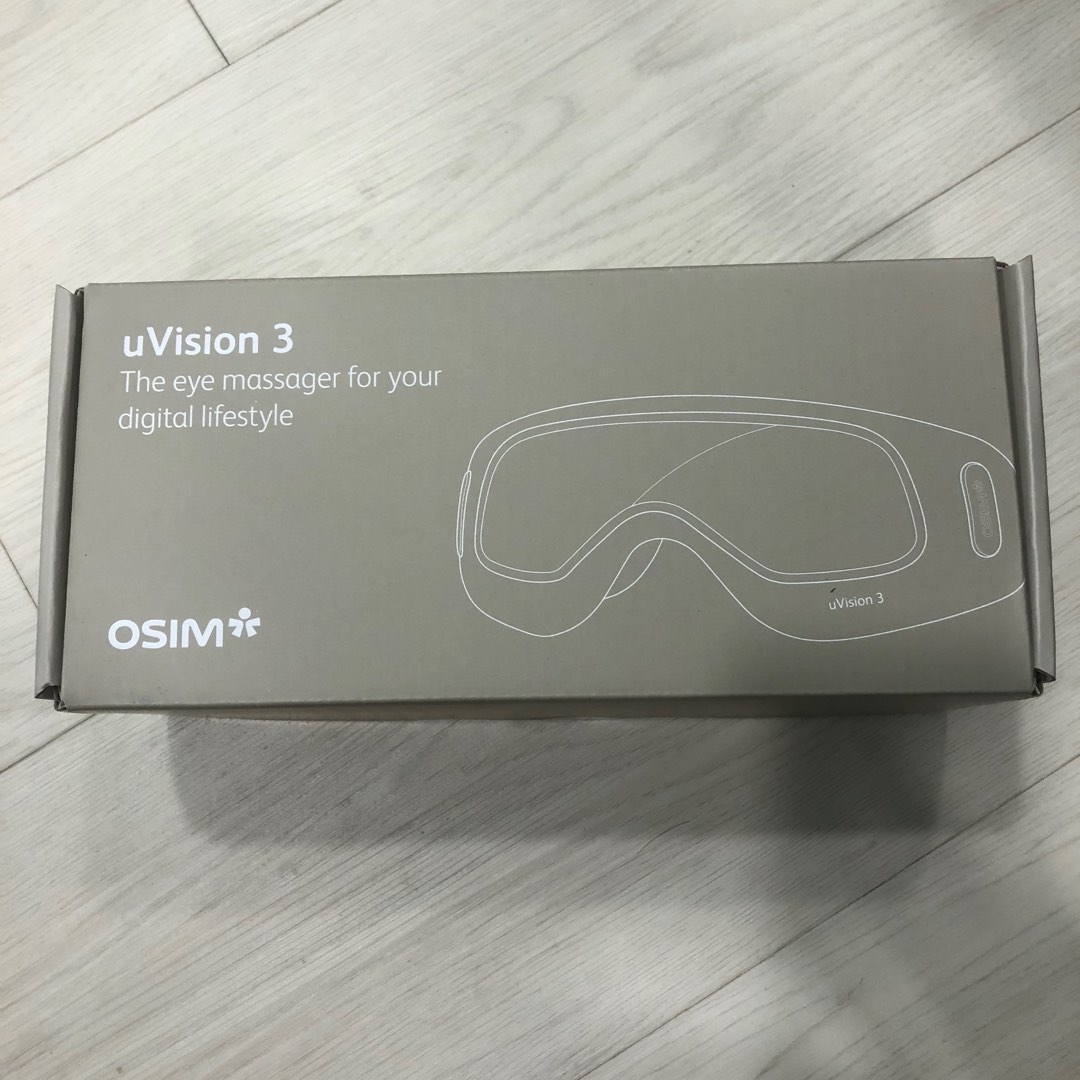 Osim uVision 3 eye massager, Health & Nutrition, Massage Devices on Carousell