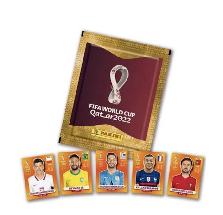 Panini FIFA WORLD CUP STICKER (1box contains 50 packs) $62 each box ...