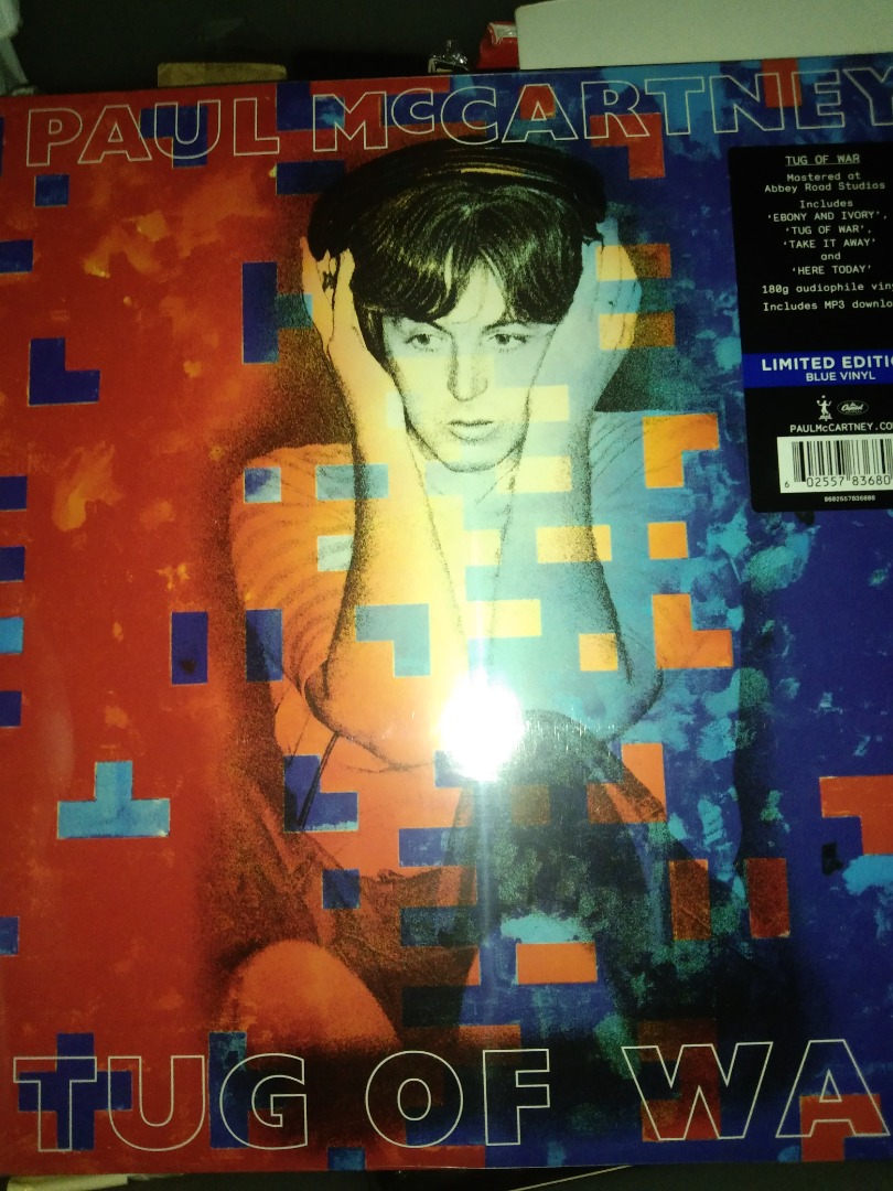 Paul McCartney remastered colored vinyl records, Hobbies & Toys, Music ...
