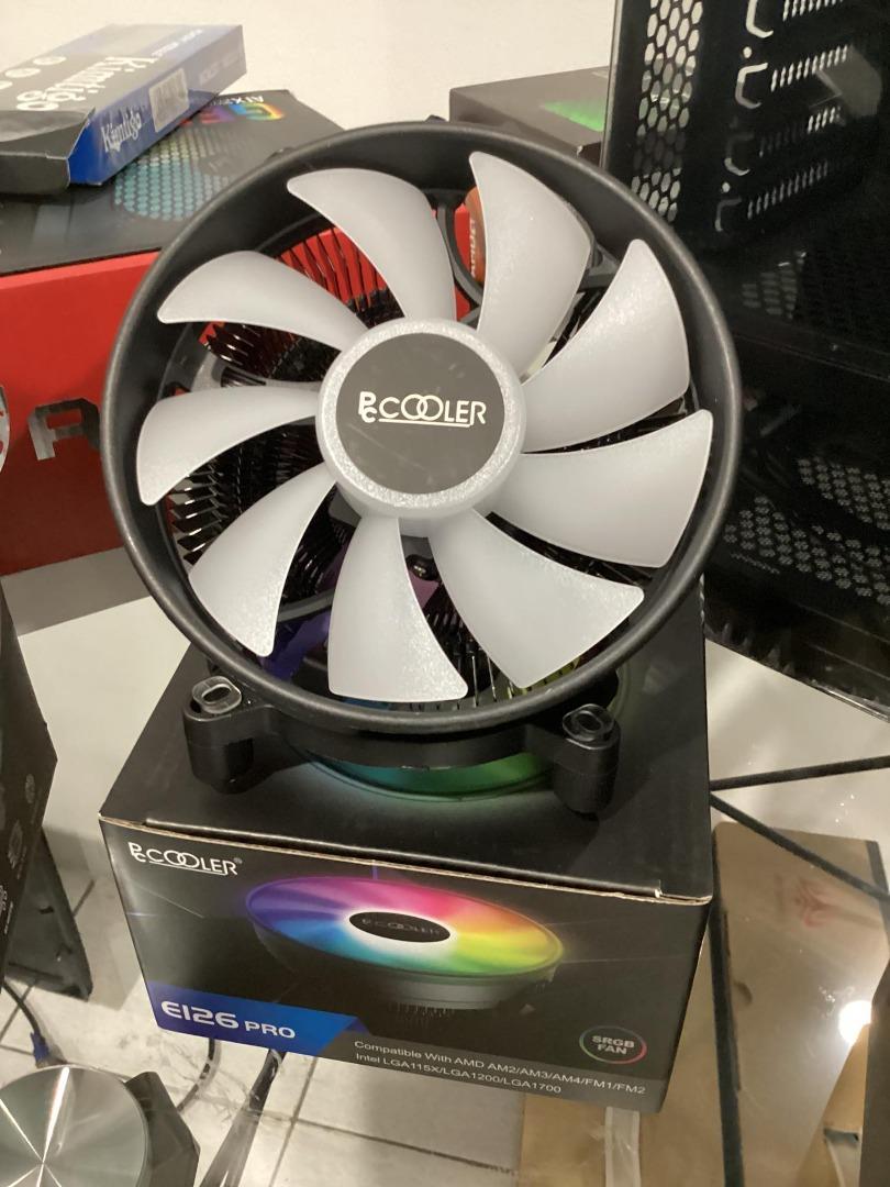 PC Cooler E126PRO CPU Cooler Fan TPD 92W Halo SRGB, Computers & Tech ...