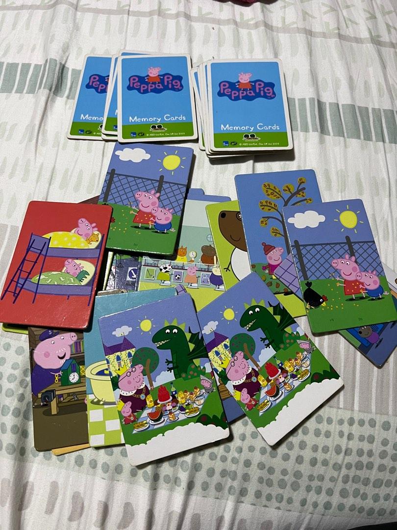 Peppa Pig Memory cards, Hobbies & Toys, Toys & Games on Carousell