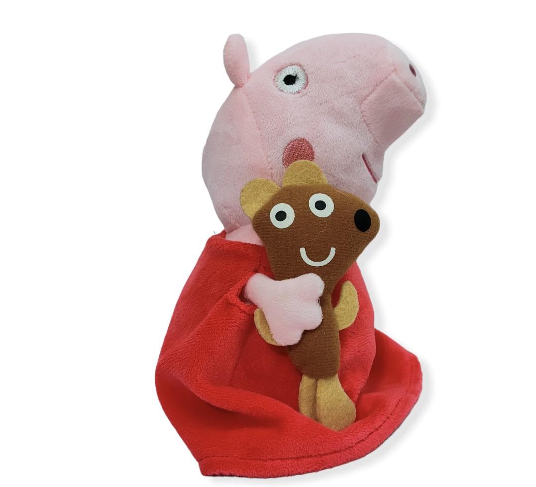 Peppa Pig with Teddy Small Plush, Hobbies & Toys, Toys & Games on Carousell