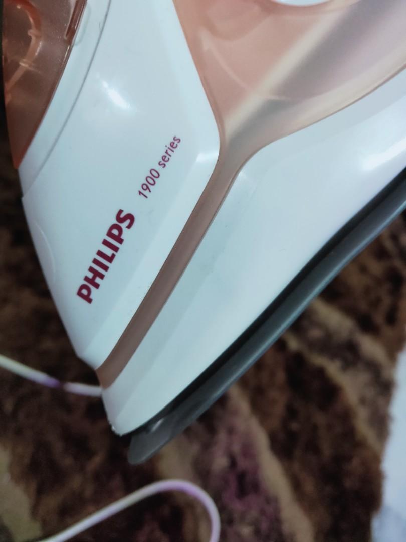 Philip Iron 1900 Series, TV & Home Appliances, Irons & Steamers on ...