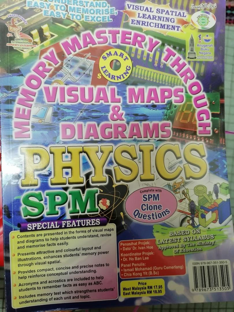 Physics SPM Mind Maps, Hobbies & Toys, Books & Magazines, Textbooks on ...