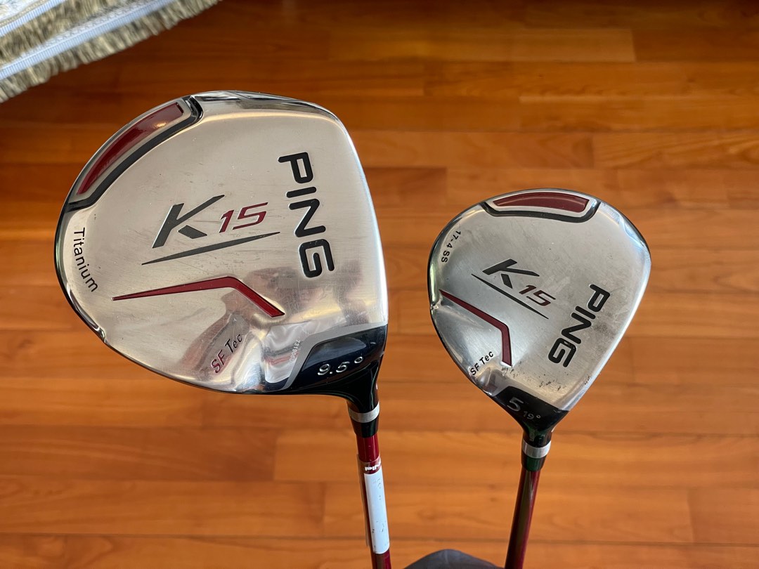 Ping K15 woods set - S flex, 運動產品, 運動與體育, 運動與體育 - Golf - Carousell
