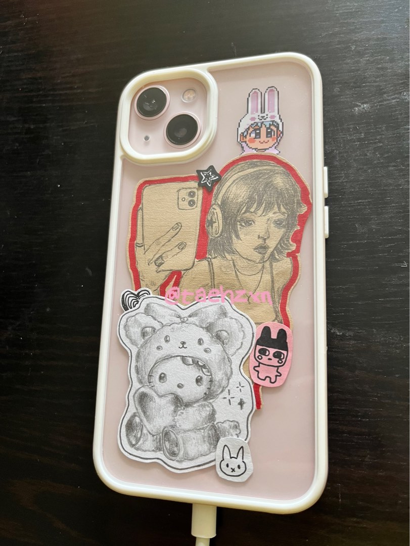 pinterest aesthetic phone case decorations/accessories cute icons ...