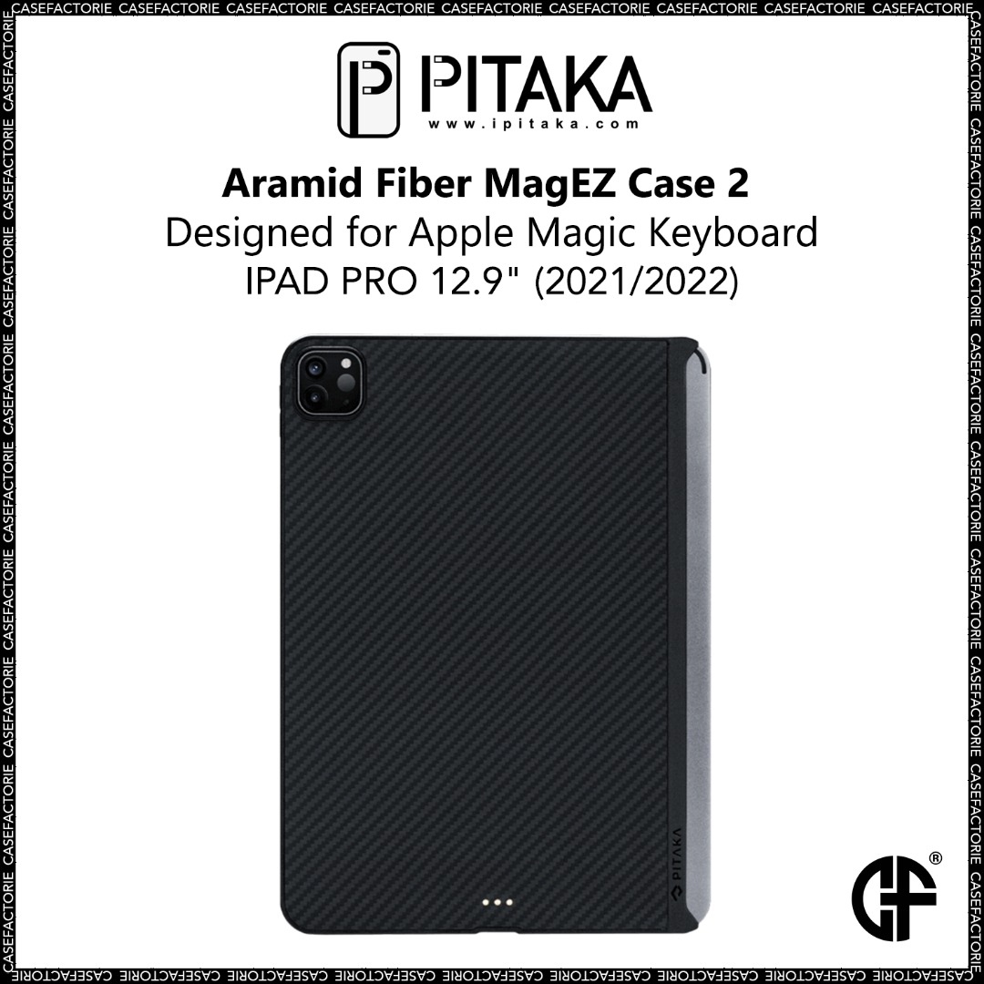 Pitaka Aramid Fiber MagEZ Case 2 for iPad Pro 12.9" (2021/2022 ...