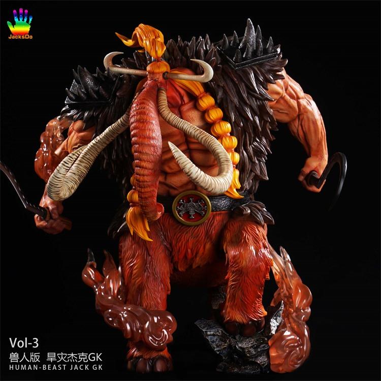 【PO】acksDo Studios - ONE PIECE 1/8 Scale Human-Beast Form Jack ...