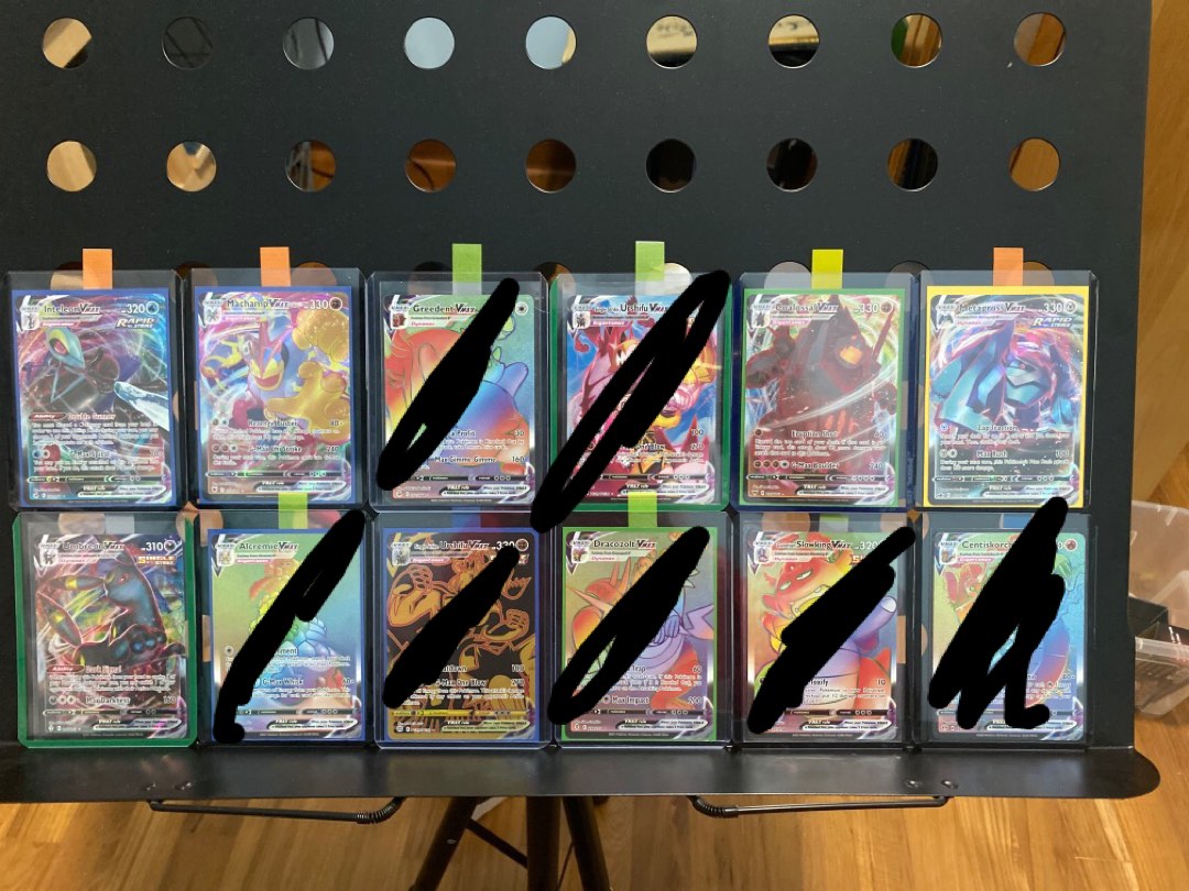 Pokemon cards VMAX Vmax vmax rainbow coalossal centiskorch urshifu ...